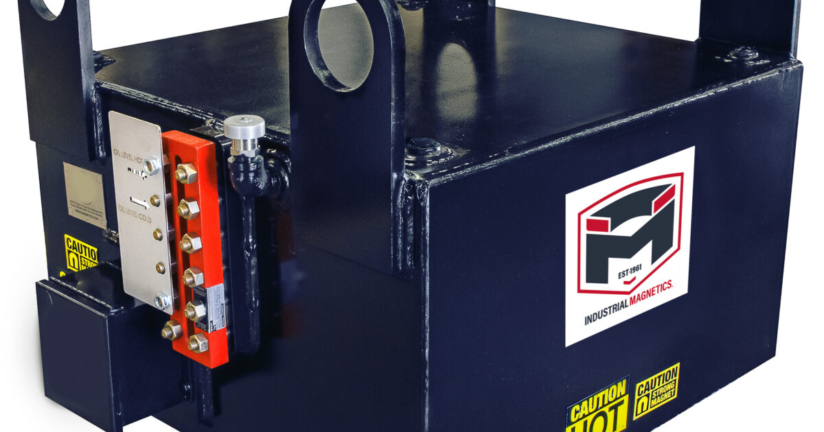 Suspended Electroagnet Separators | Industrial Magnetics, Inc.